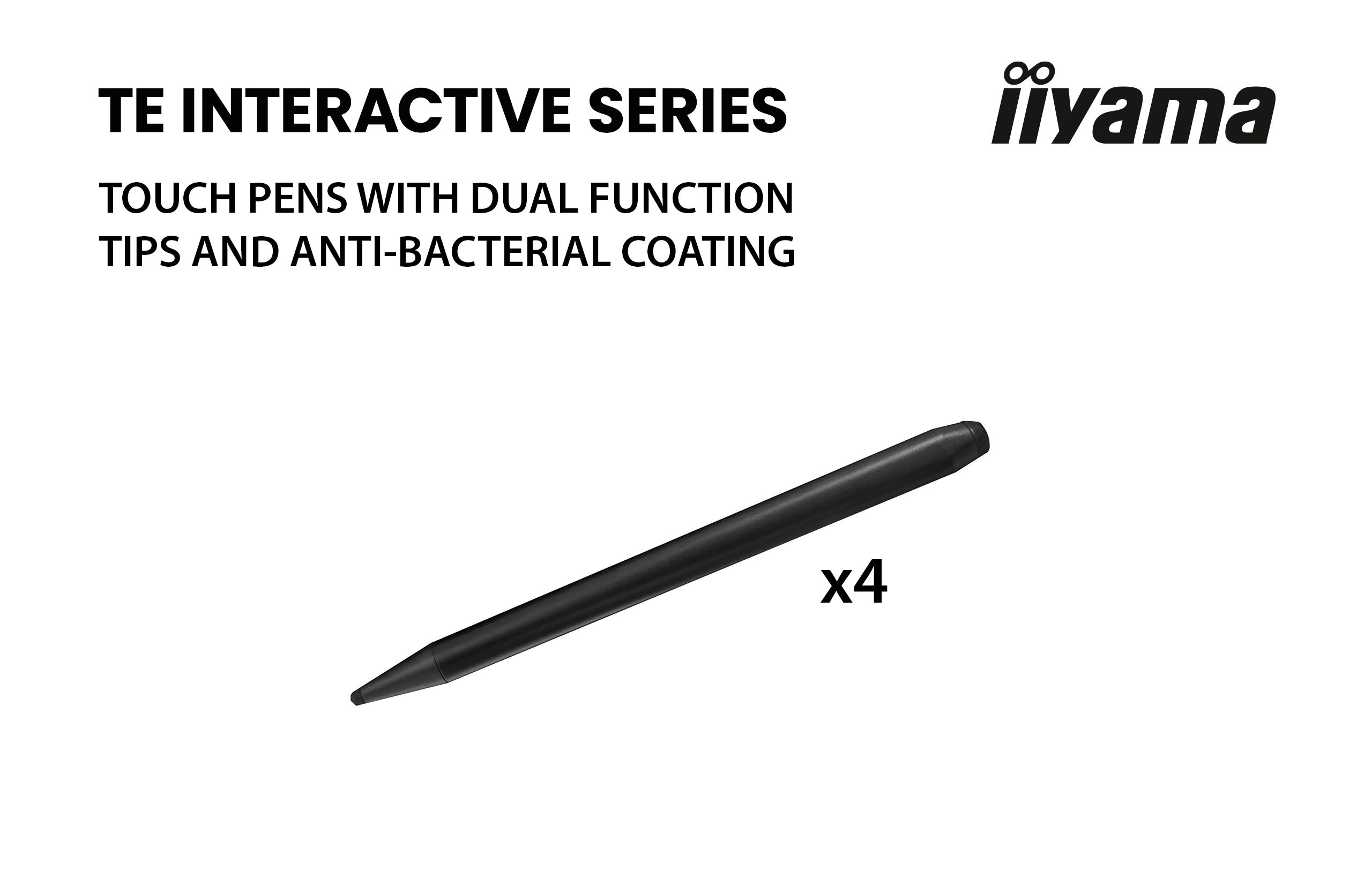 iiyama - ProLite TE7512MIS-B4AG 75" Interactive 4K UHD Touchscreen ...