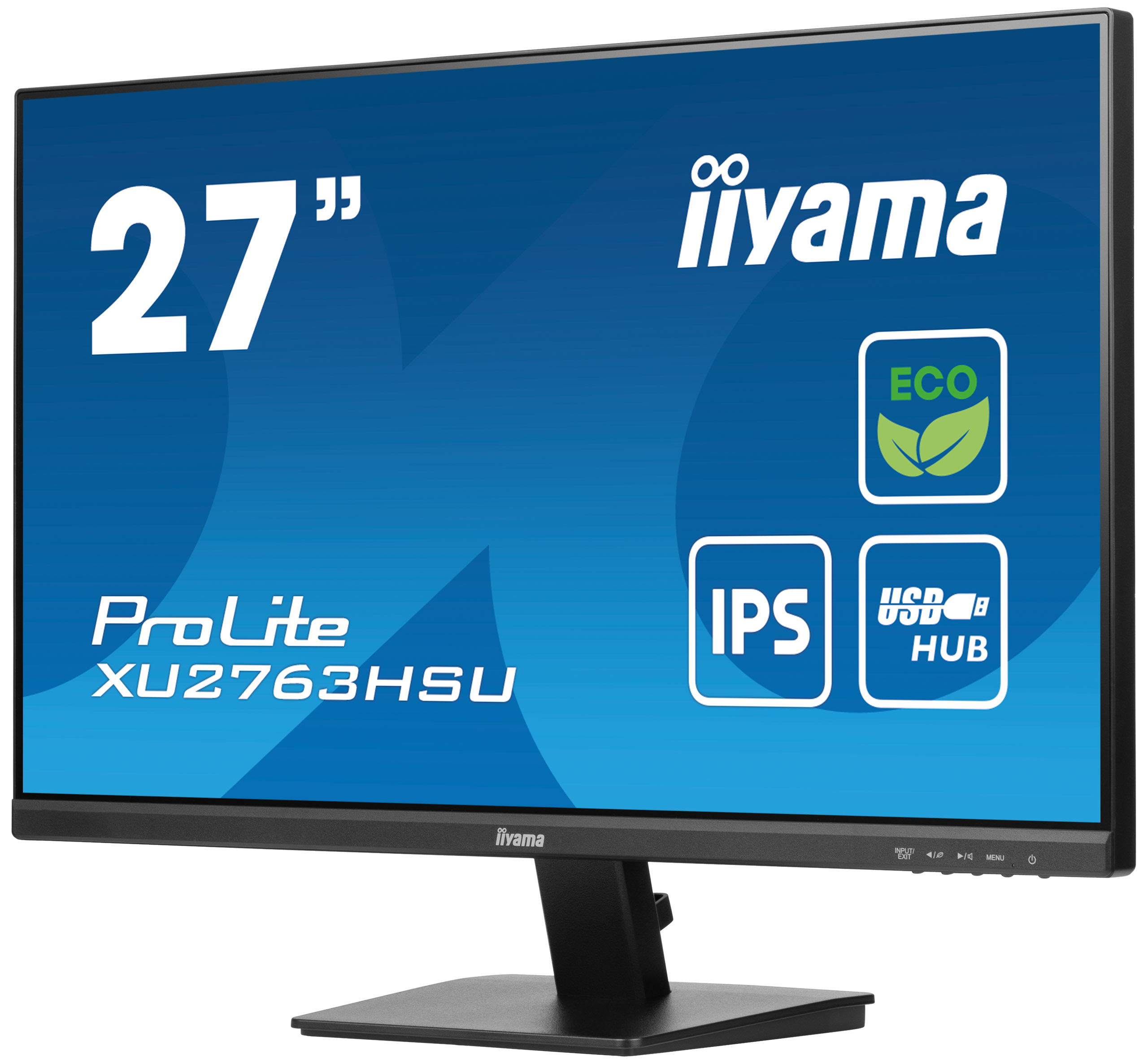iiyama - ProLite XU2763HSU-B1 27” IPS, Full HD panel with B energy class